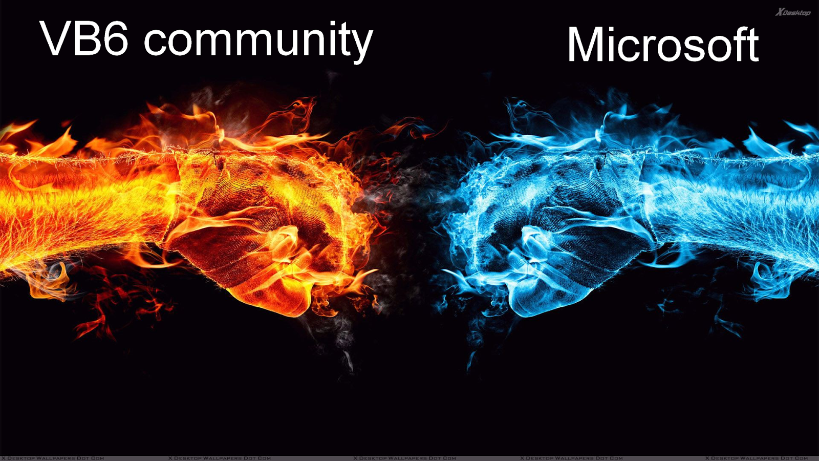 Visual Basic 6.0 - Superior Source Code: VB6 community vs Microsoft