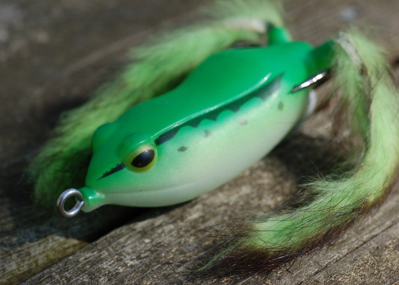 Bass Junkies Frog Pond: Optimum Baits: The Furbit Frog Review