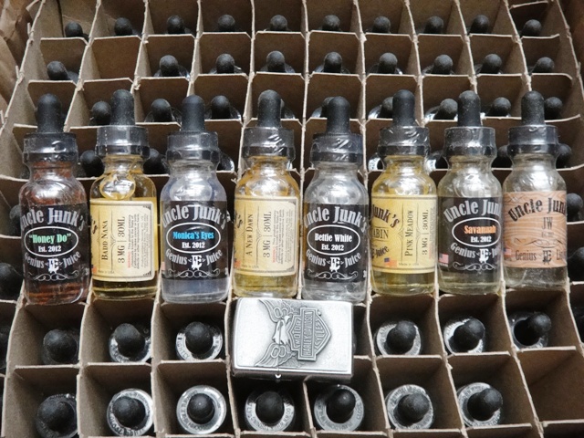 SUSASUIT: Uncle Junk's Vape Liquid 30ml/ 3mg Made in USA