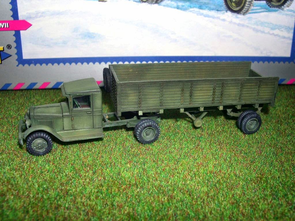 Javisky´s Hobbies: ZIS-10 CON SEMI-TRAILER DE 6 T. PST 1/72