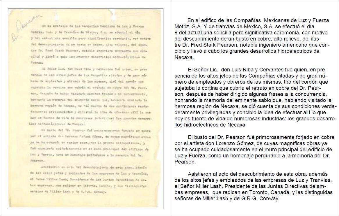 LUZ y FUERZA DE LA MEMORIA HISTÓRICA (1903-2009): DE NUEVO CON NOSOTROS ...