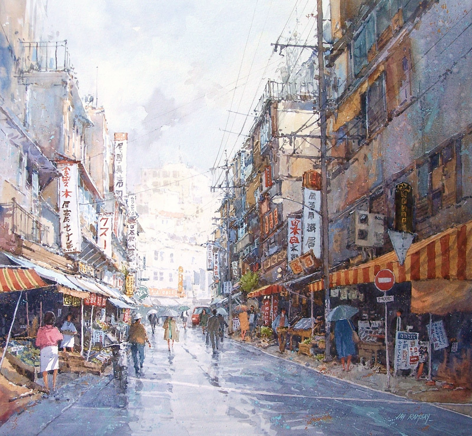 Ian Ramsay, 1948 | Plein Air /Watercolour painter | Tutt'Art@ | Pittura ...