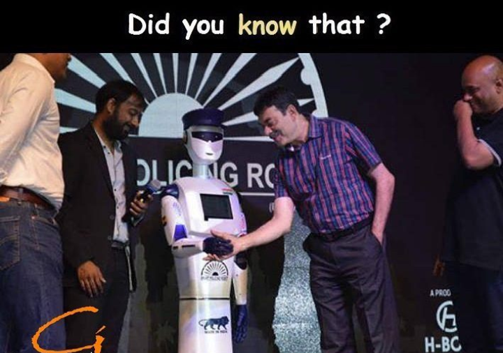 India's First AI Robot Police