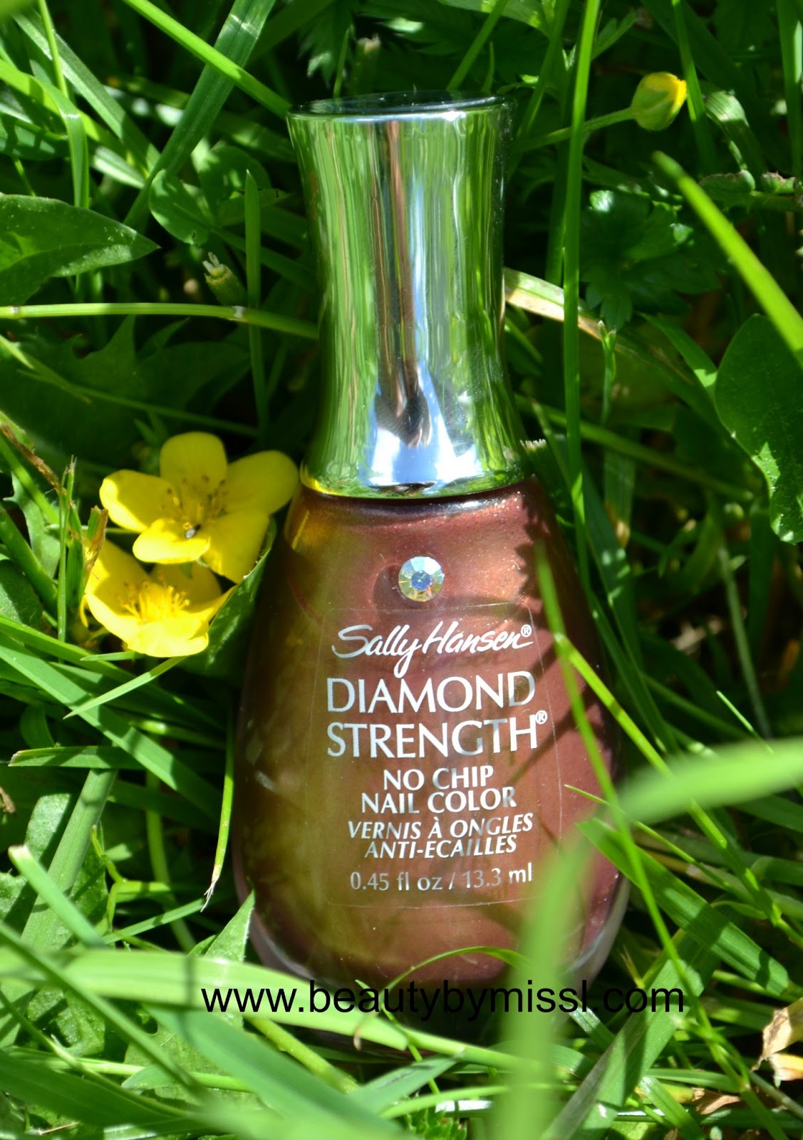 NOTD: Sally Hansen Diamond Strength Antique Bronze - Beauty by Miss L