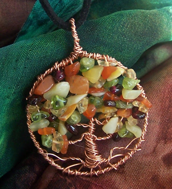 Cheryl's Creations Blog: DIY Tree of life Pendant