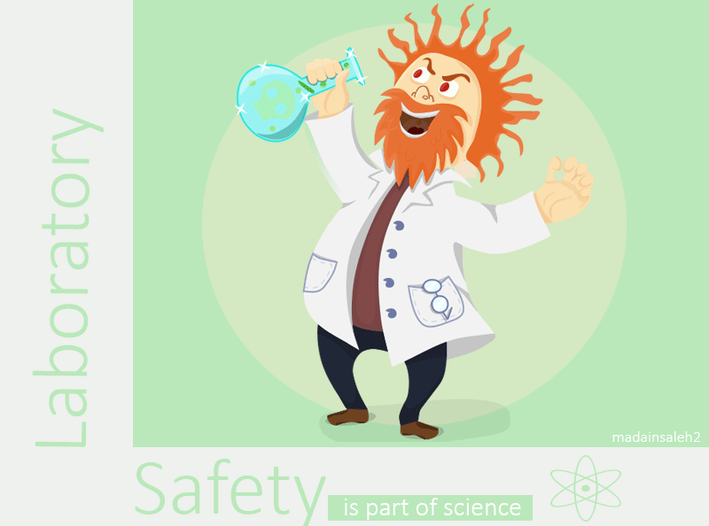 madain saleh: إرشادات السلامة في المعامل Laboratory Safety
