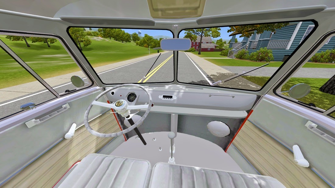 My Sims 3 Blog: 1962 Volkswagen Samba Bus by Craftsle