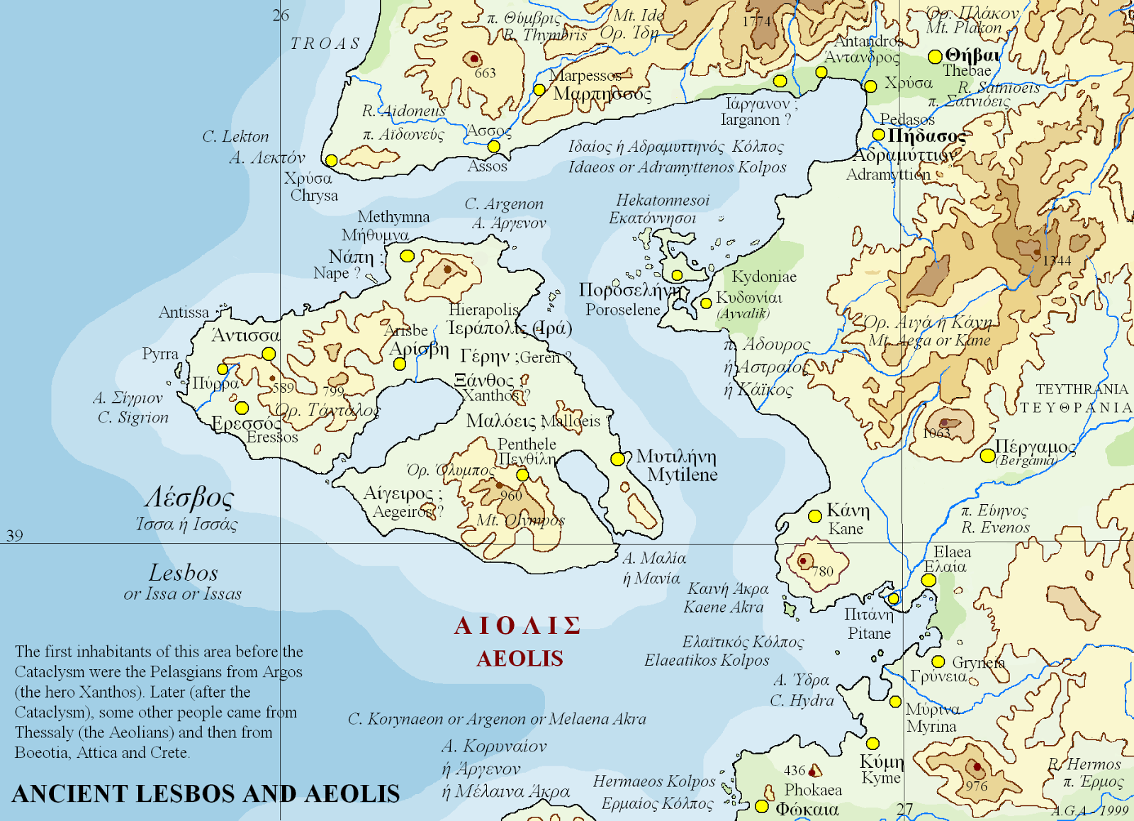Metron Ariston: Maps of ancient Greece