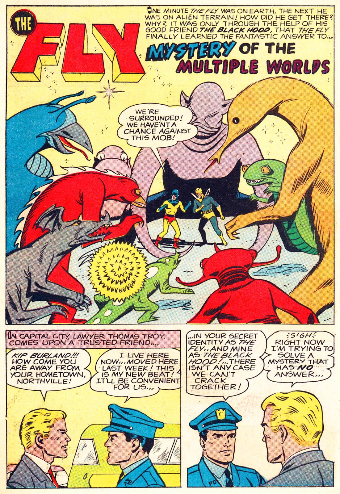 Four-Color Shadows: The Fly and the Black Hood-John Giunta (?)-1962