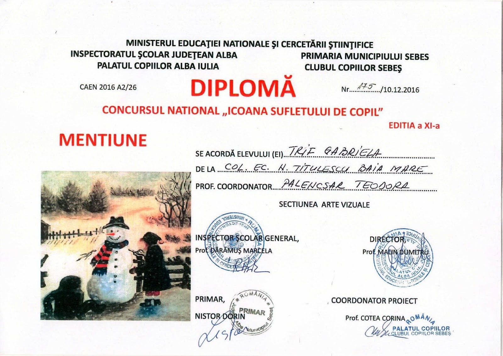 Colegiul Economic "Nicolae Titulescu": Concursul Naţional „Icoana ...