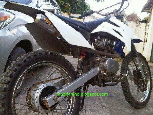 Inspirasi Modifikasi Honda CB Modif Trail Gambar dan Foto Terbaru
