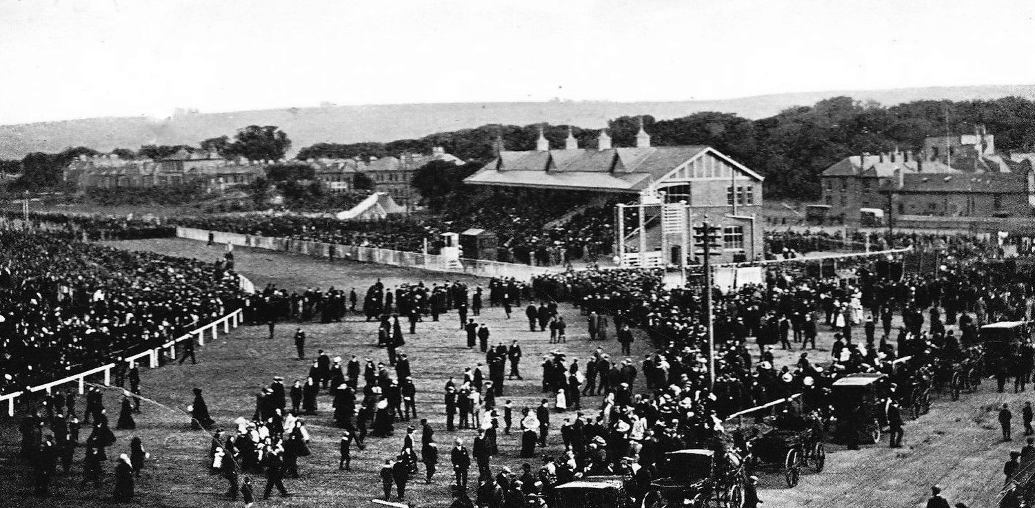 Tour Scotland: Old Photograph Racecourse Musselburgh Scotland