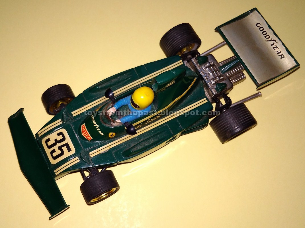 Toys from the Past: #896 SCALEXTRIC - FERRARI 312 B3 (Ref. 4052) (1975)