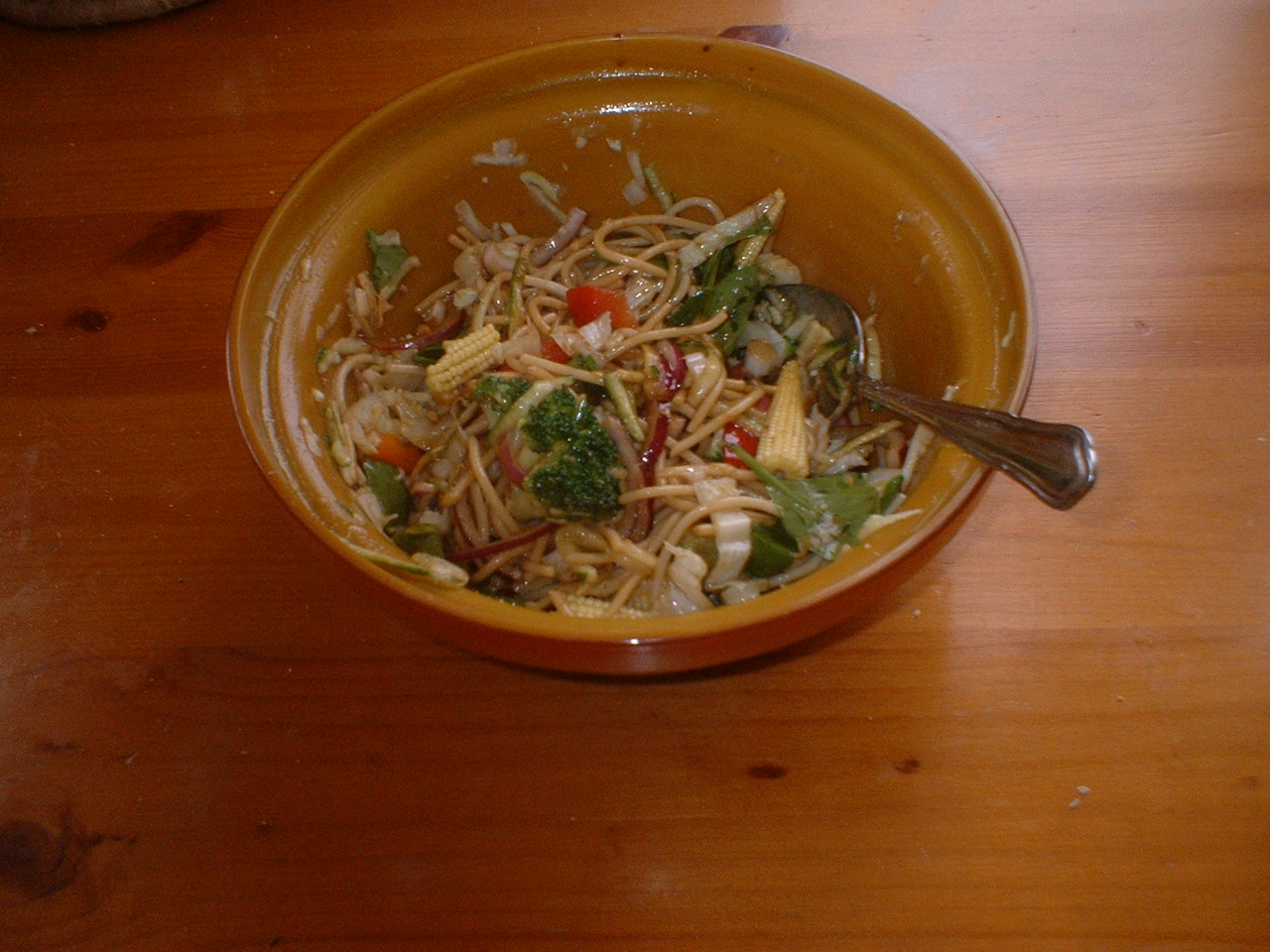 Posh Nosh Morsels: Noodle & Vegetable Salad