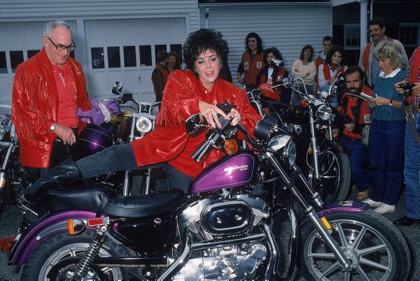 STRANGER BLOG: ELIZABETH TAYLOR'S PURPLE PASSION