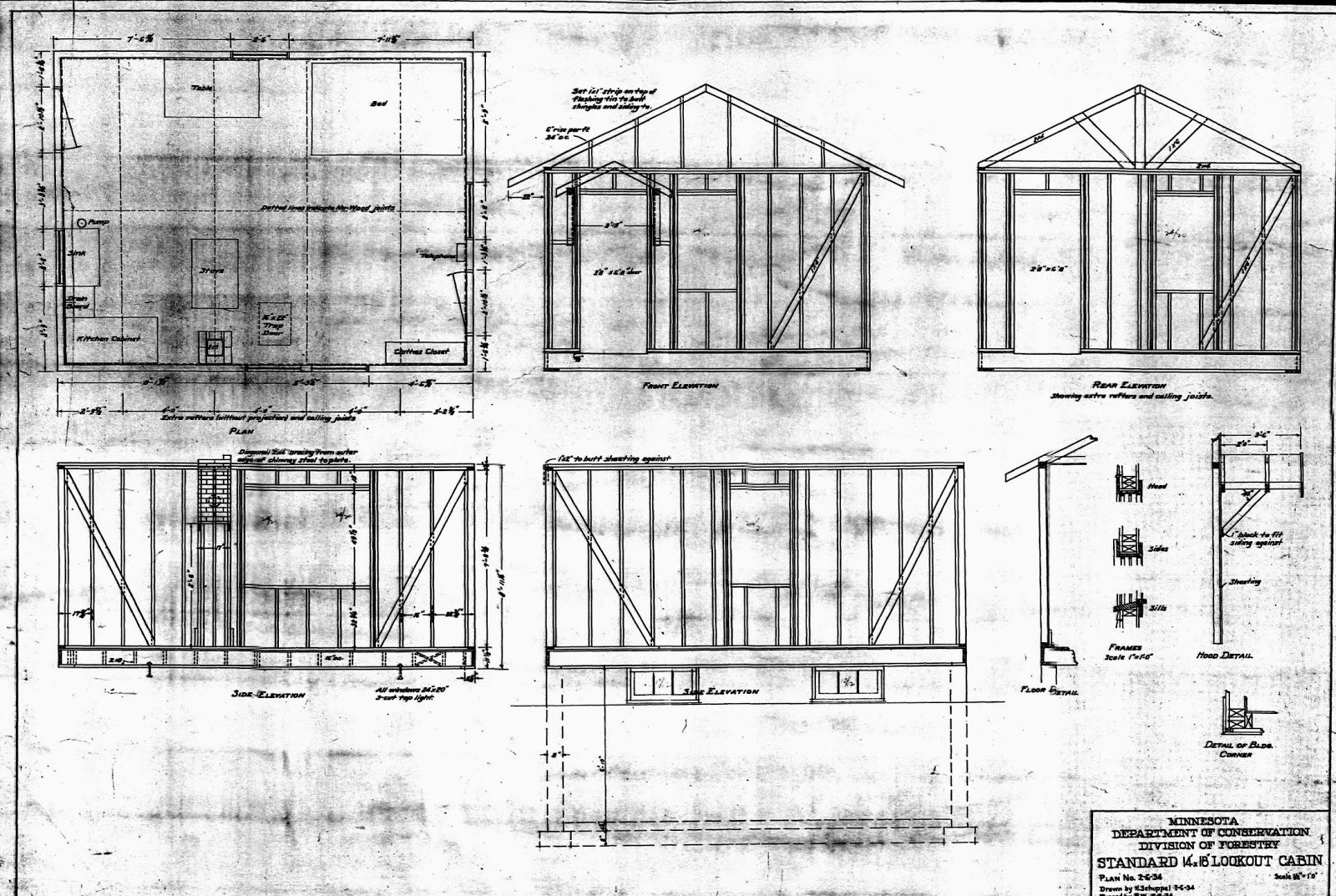 Lookout Tower Cabin Designs