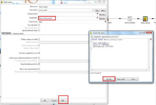 Database Pentaho Tutoriales : Conexión a Base de datos usando Pentaho Data Integration