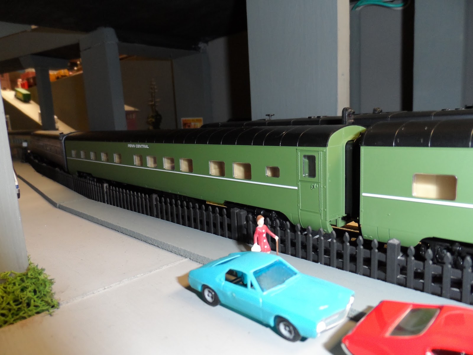 New York Central Train Layout: Penn Central 10-6 Sleeper Car Project