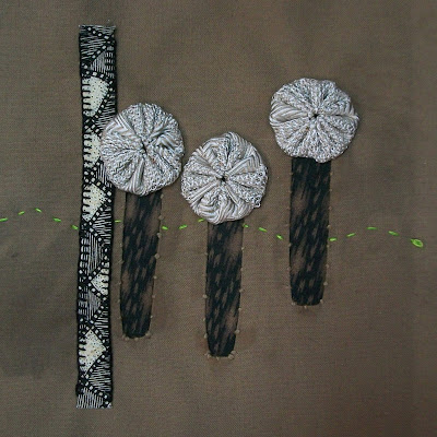 Julie B Booth: Fall Hand Stitching: Layers