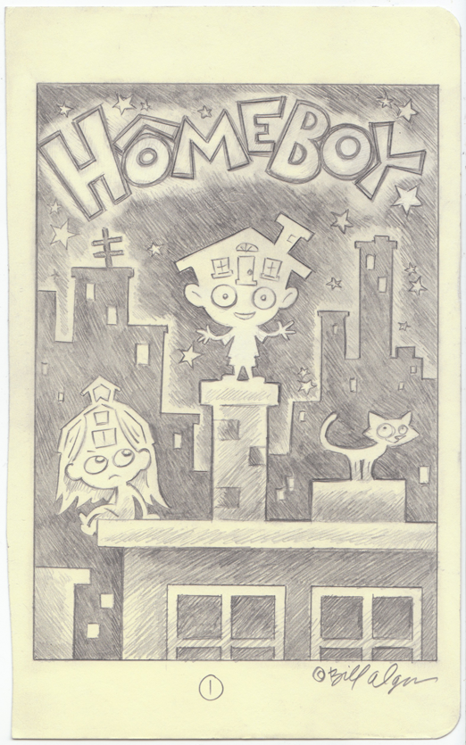 Homeboy Comics Daily Blog: (Day 92) Homeboy Comic Book Story pg.1 ...