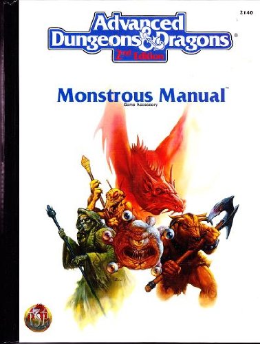 The 3 Toadstools : Thoughts about Monster Manuals