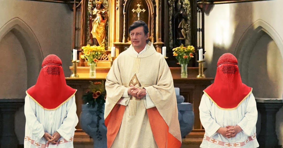 The Postillon: Catholic Church introduces burka for altar servers