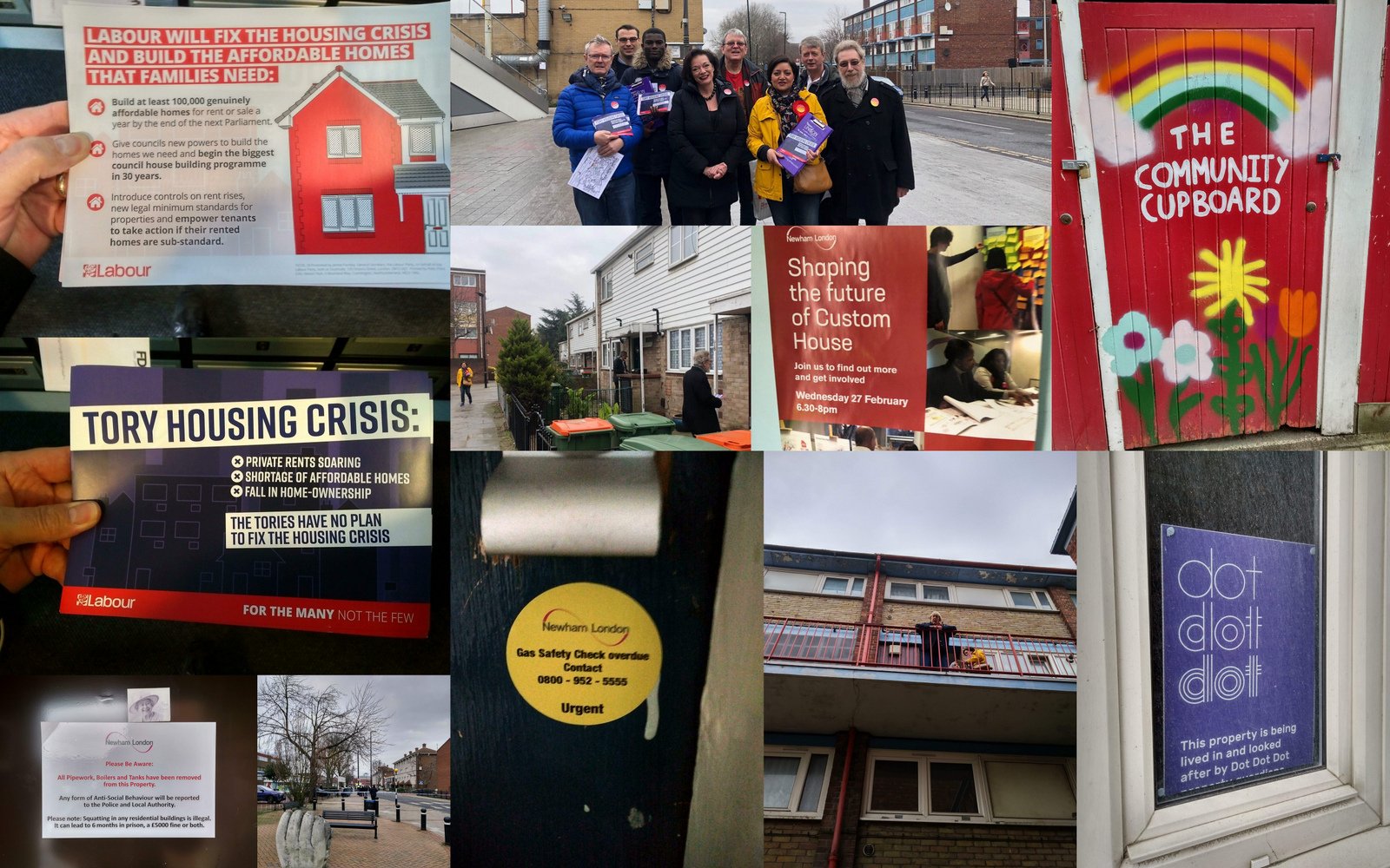 John's Labour blog: Labour Housing Campaign Day in Custom House with ...