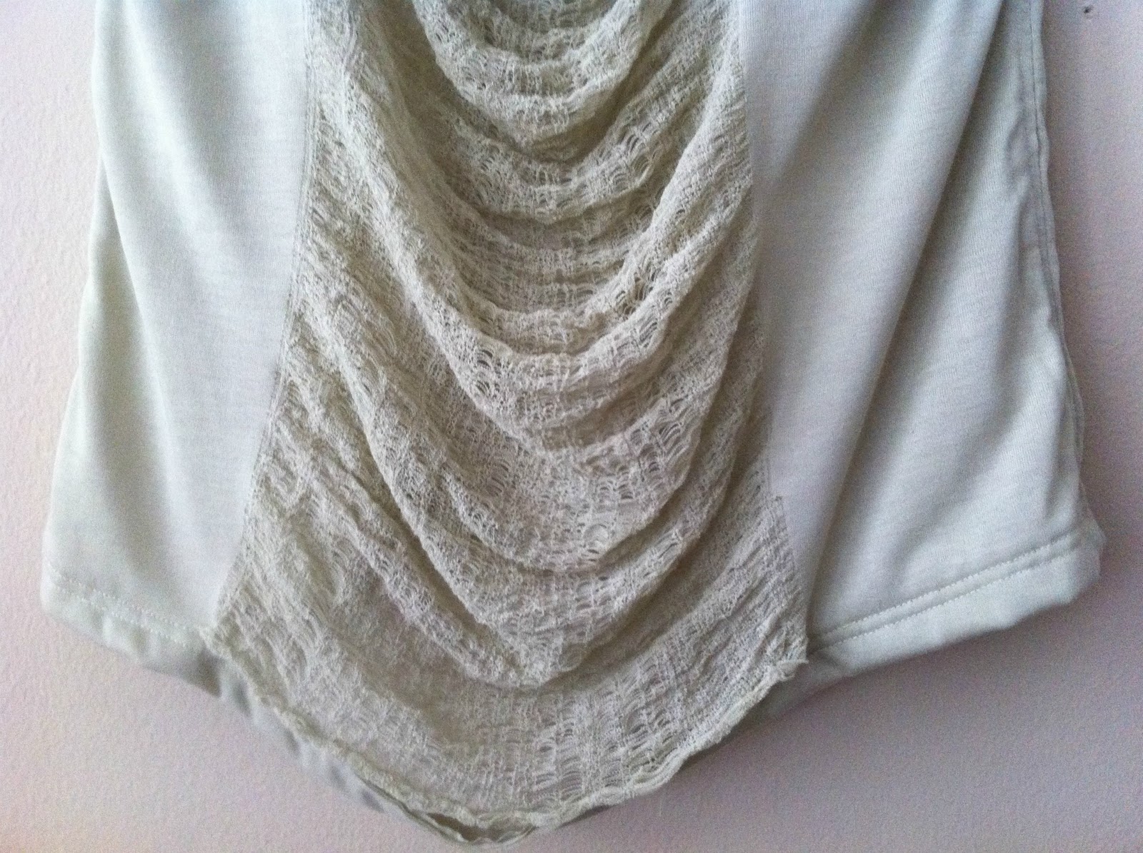 lauren kemp: DIY: shredding a T-shirt I made