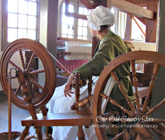 Our Old Country Store: Weaving in Colonial Williamsburg...Our Old ...