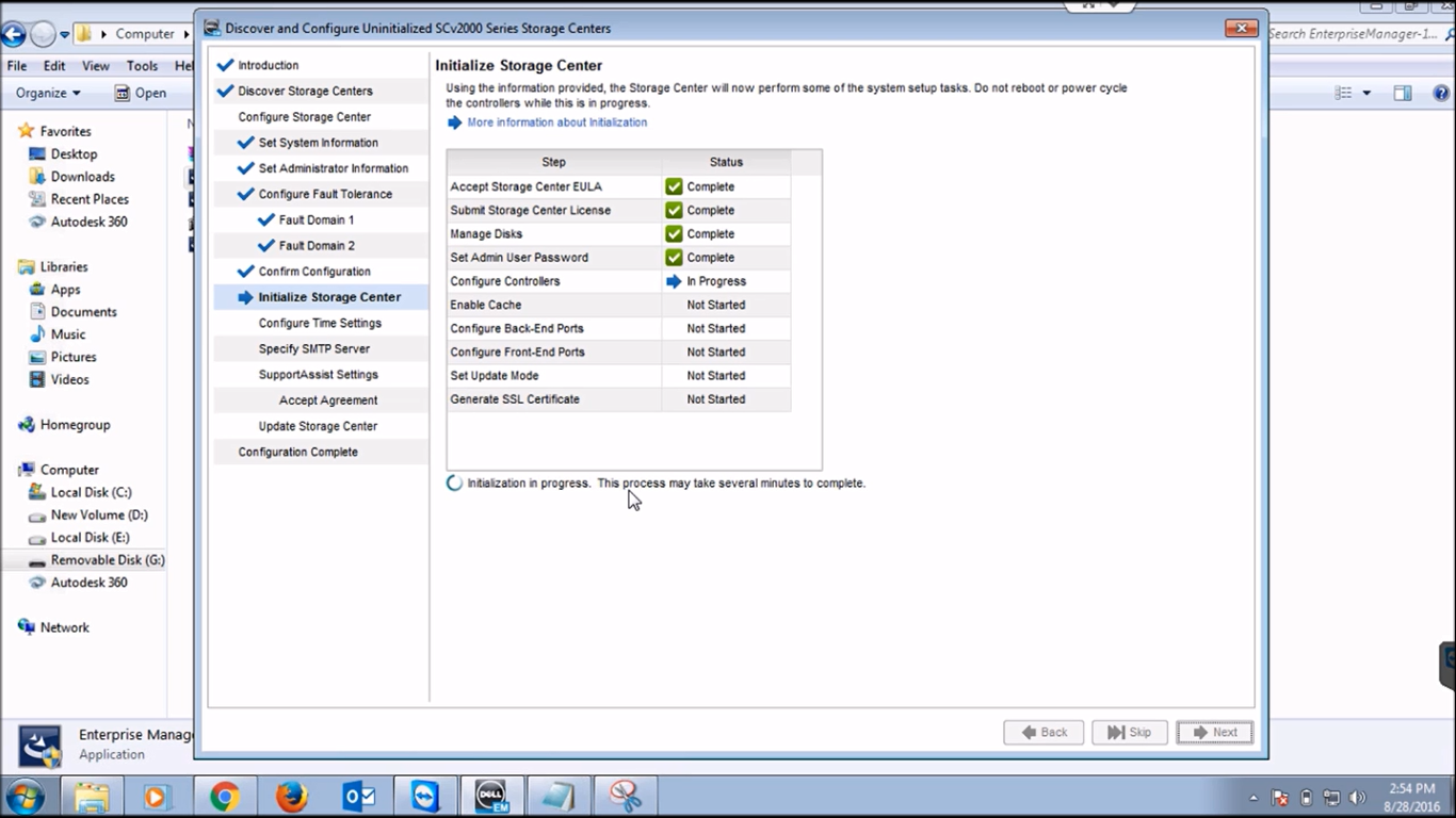DELL Compellent SCv2000 Series Initial Configuration in less then 10 ...