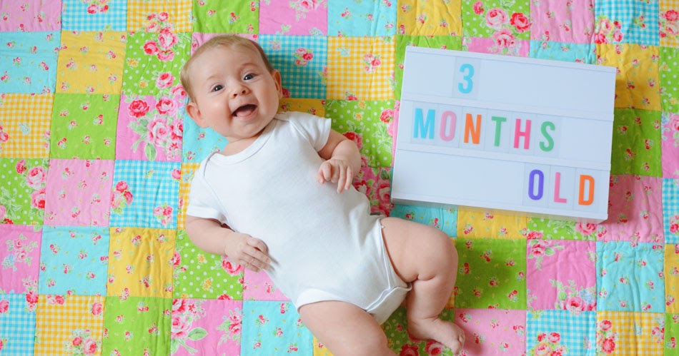 you are three months old {dear beautiful little lady} - dear beautiful ...