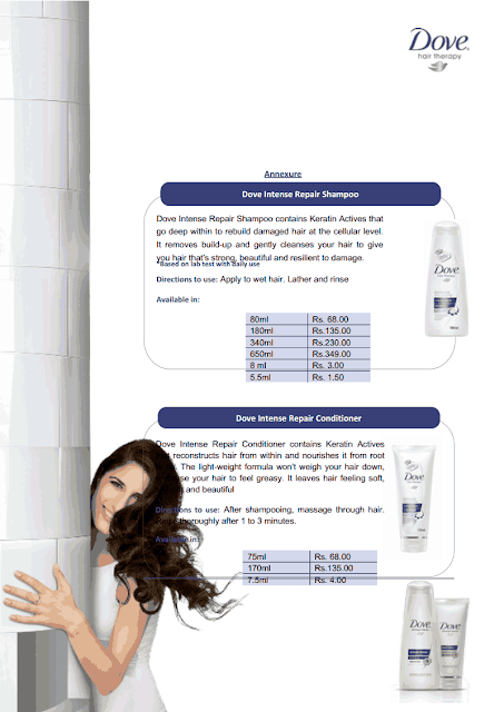 Indian Beauty Zone: PR Info Say NO to Gaps! The New Dove Intense Repair ...