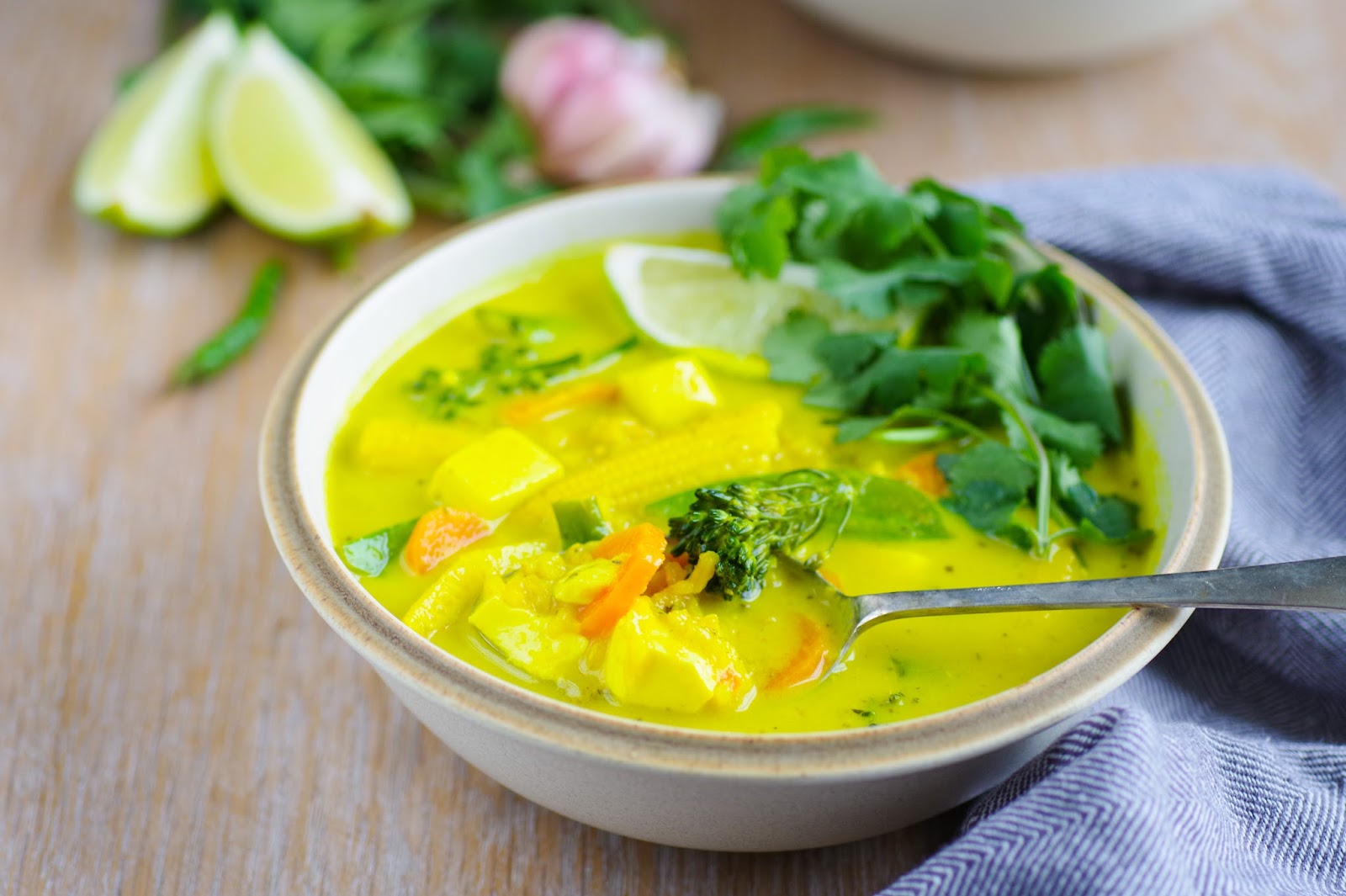 Thai Curry Soup |Euphoric Vegan