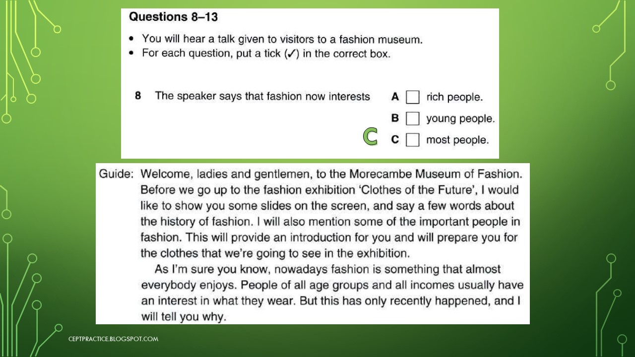 CEPT Practice: CEPT TEST 8