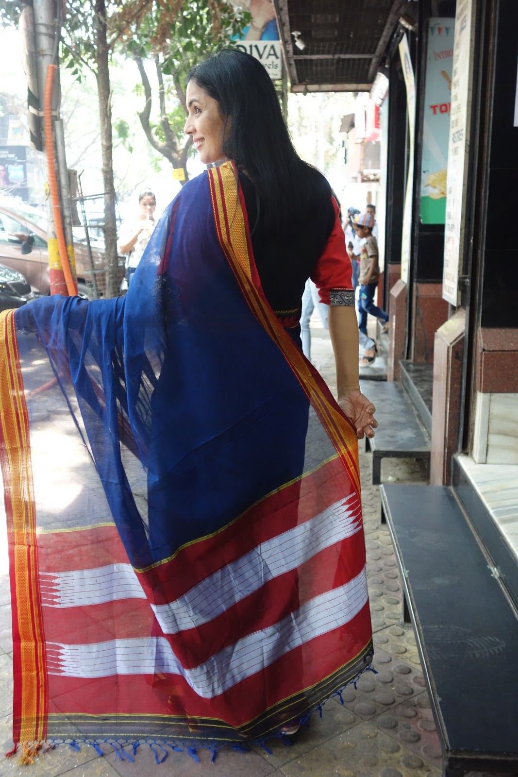 Sohum Sutras: Ilkal saree in Pune