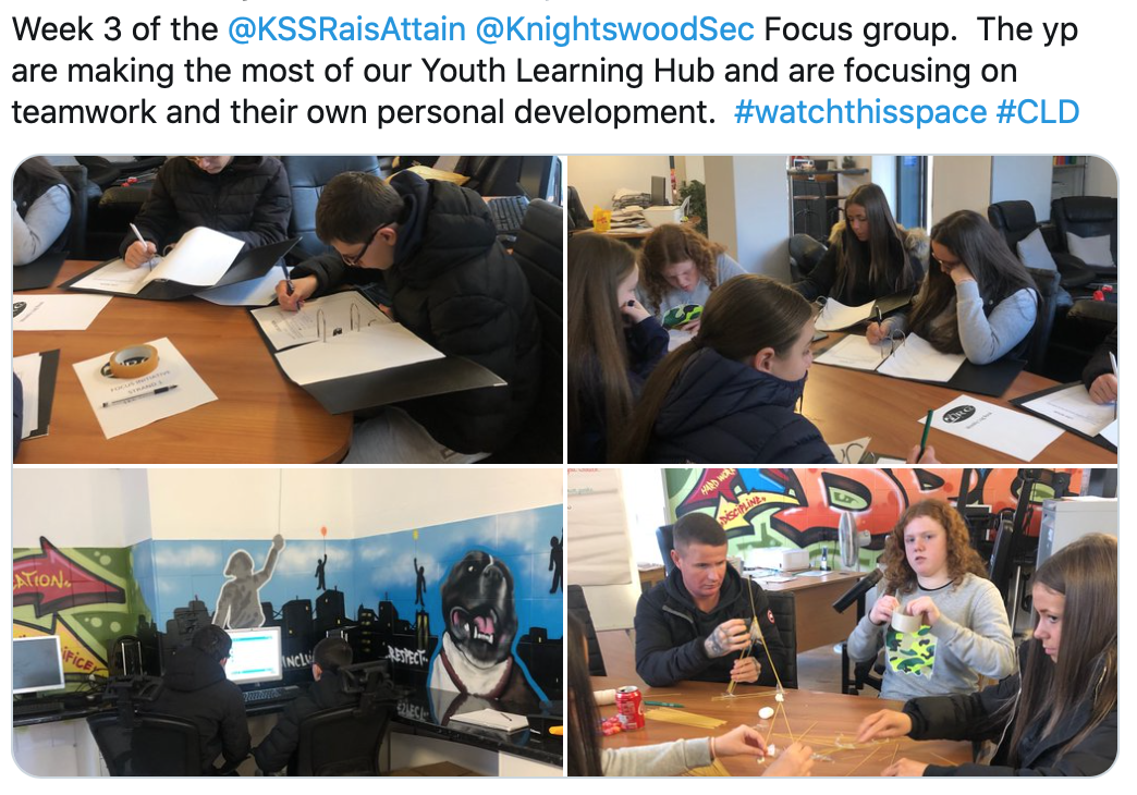 DRC Youth Project: Focus Group sessions with Knightswood Secondary
