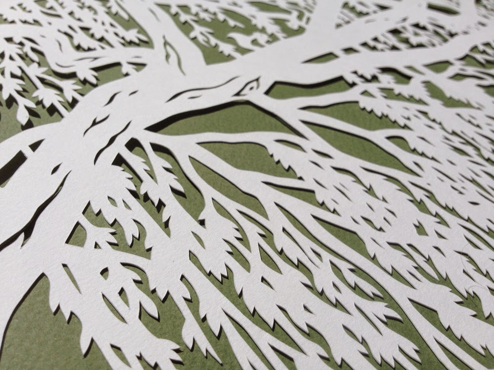 bespoke | Tree ketubot (part 2) | Woodland Papercuts