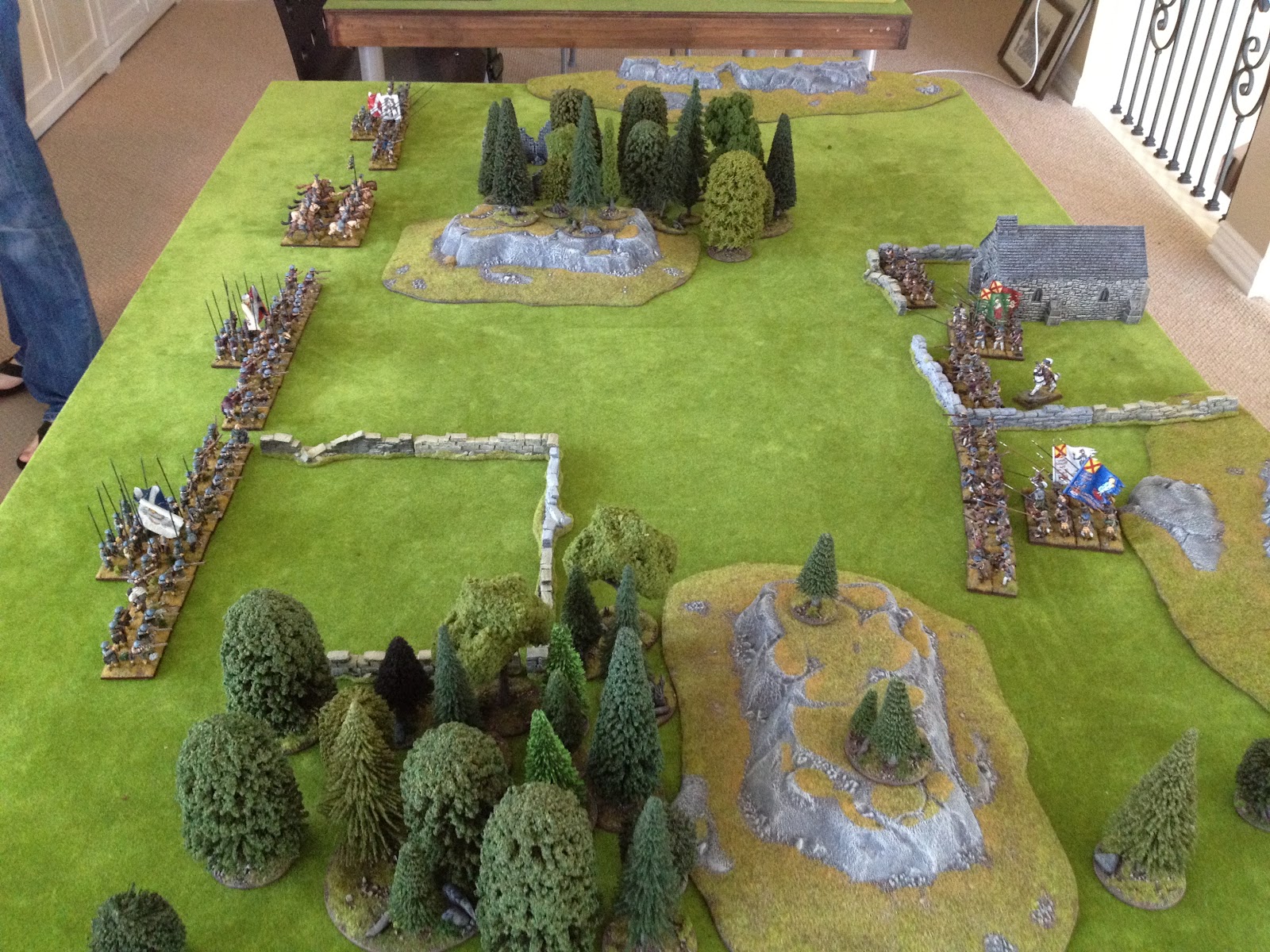 Project Auldearn 1645: Played our first game using "Pike & Shotte"