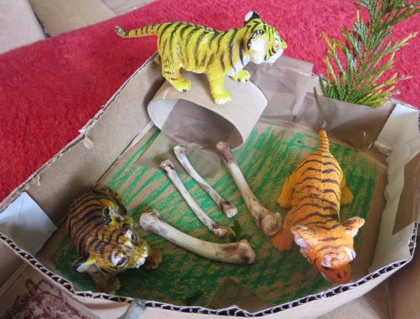 The quirky parent: Thinking inside the box: Make a cardboard zoo