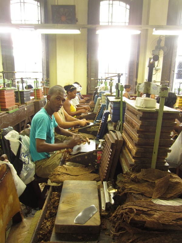 Cuban Cigars, Culture & Lifestyle: H.Upmann cigar factory (Havana)