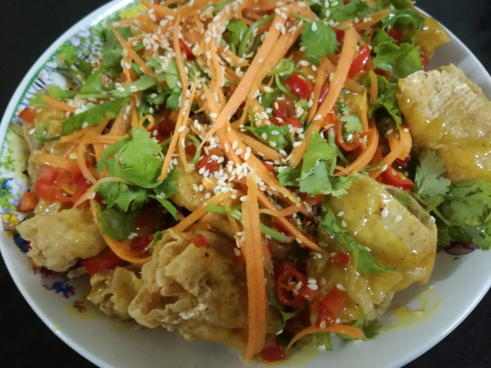 Enak Rasa Dari Dapur Kim: Lemon Chicken dan Stuffed Fish Dengan Foo Chuk