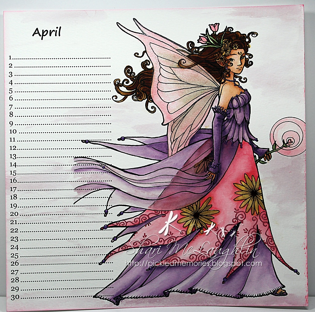 Pickled Memories: April Perpetual Calendar