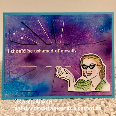 Painted Mountain Cards: 'I Should Be Ashamed' Card