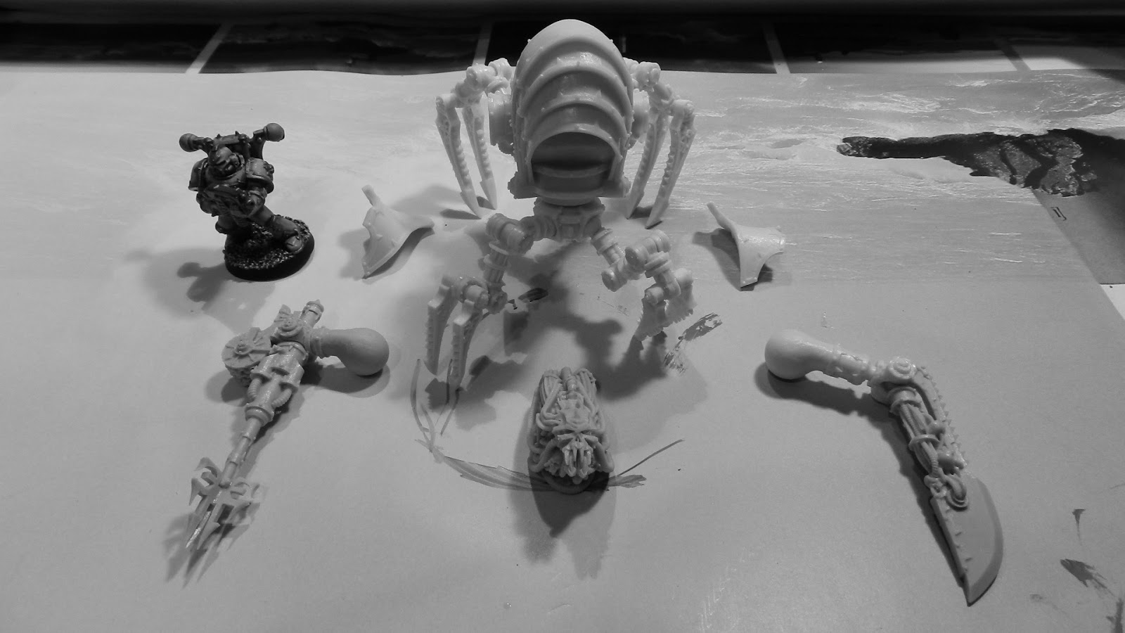 Five Fingers and a Brush: Khorne Blood Slaughterer Impaler