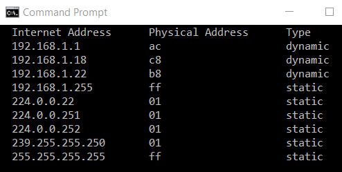 Electronics Blog: ARP -SCAN for MAC Address Lookup