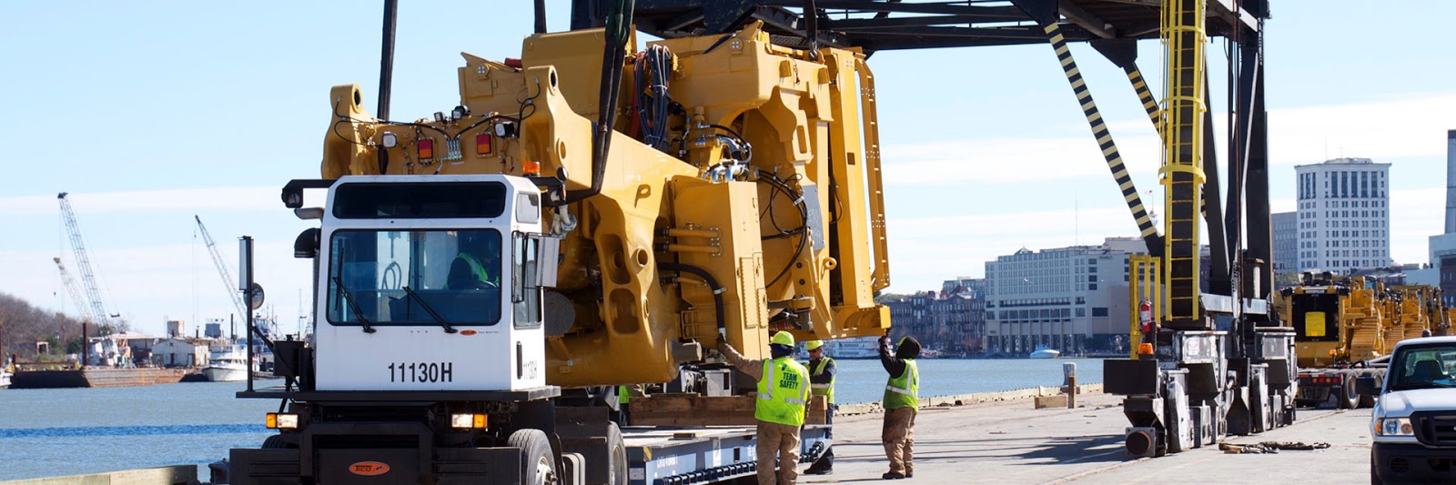 MEC&F Expert Engineers : Georgia Ports worker with Savannah's local ...