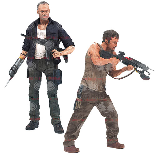 SNEAK PEEK : 'Merle' and 'Daryl Dixon' Action Figures