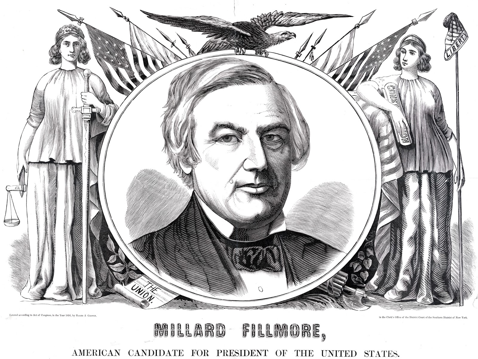 The Portrait Gallery: Millard Fillmore