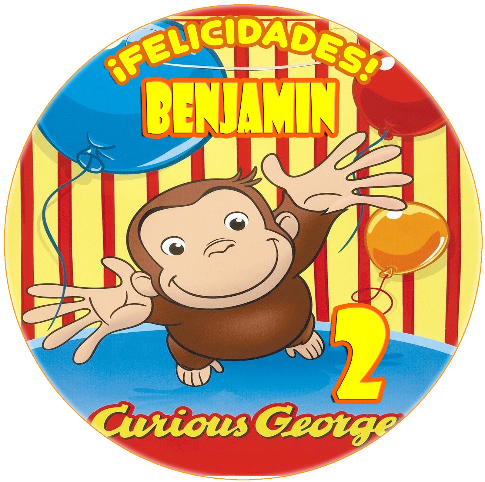 KITS IMPRIMIBLES: Kit Imprimible Jorge el Curioso