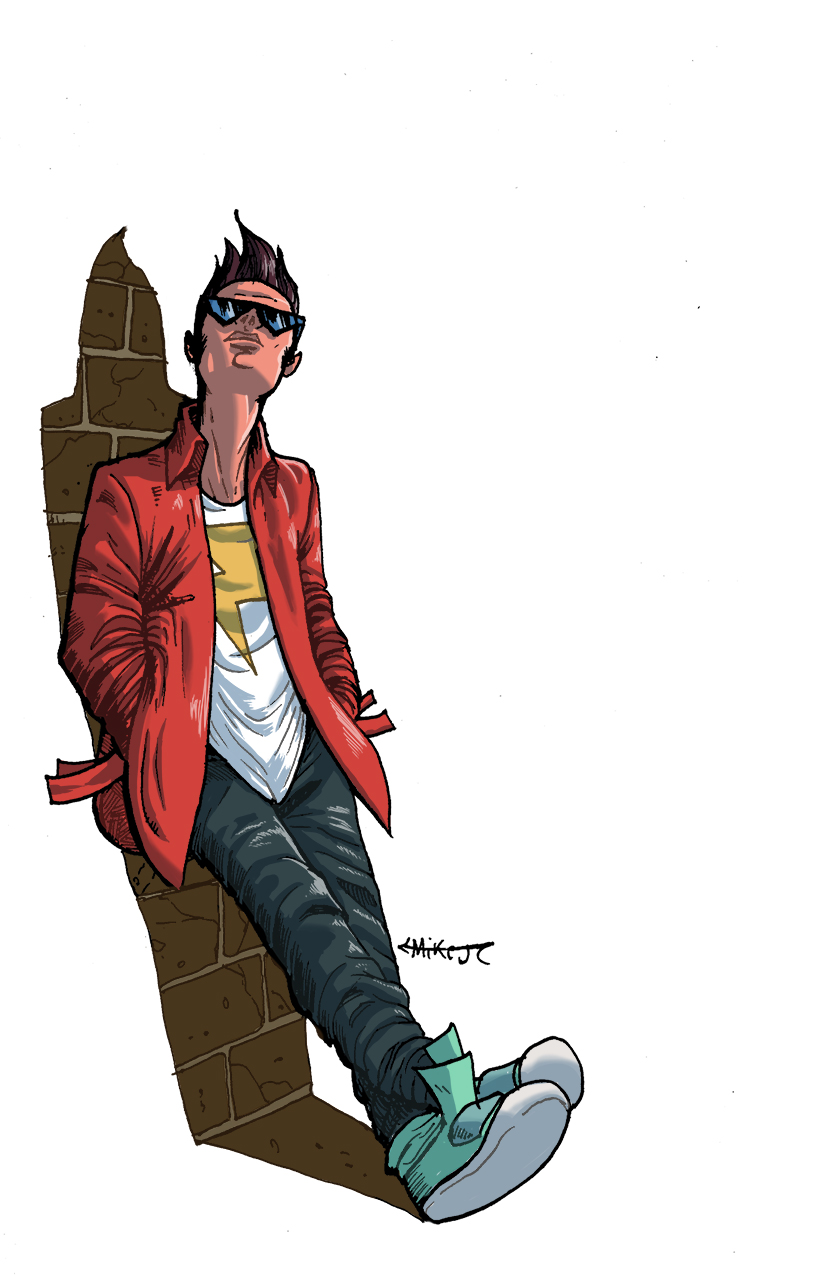 Art of Michael Johnson-Curry Mike J.C.: Steven Universe - Buck Dewey